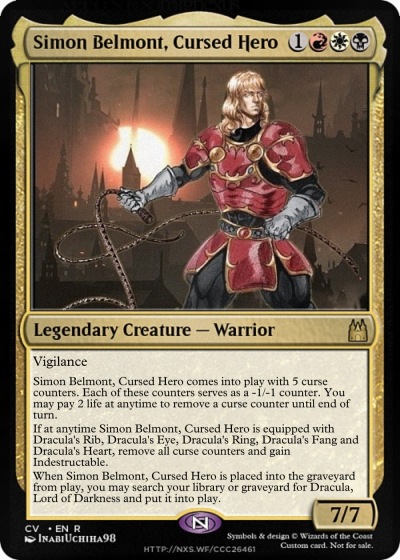 MTGNexus - Simon Belmont, Cursed Hero