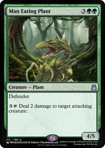 MTGNexus - Man Eating Plant