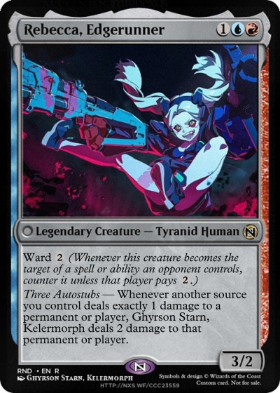 MTGNexus - Rebecca, Edgerunner