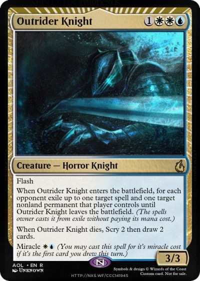 MTGNexus - Outrider Knight