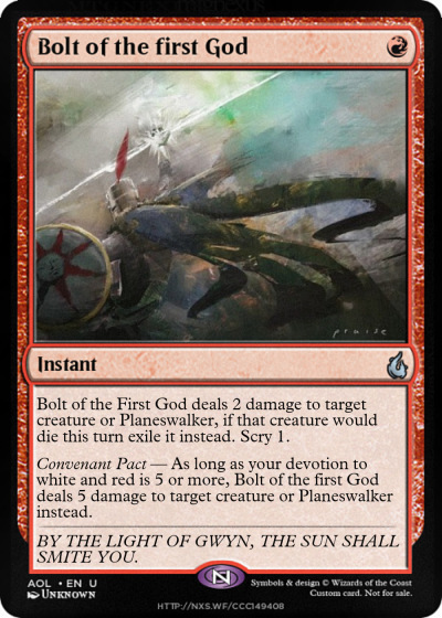 MTGNexus - Bolt of the first God