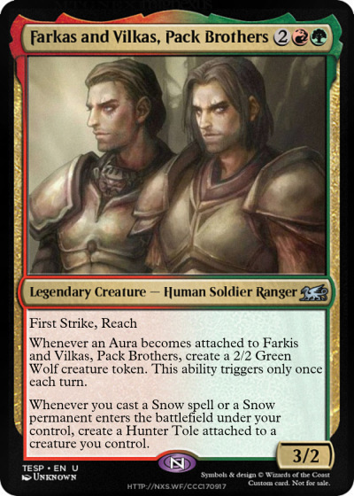 MTGNexus - Farkas and Vilkas, Pack Brothers