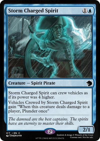 MTGNexus - Storm Charged Spirit
