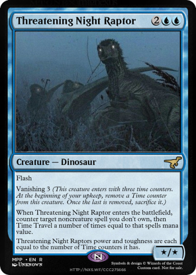 MTGNexus - Threatening Night Raptor
