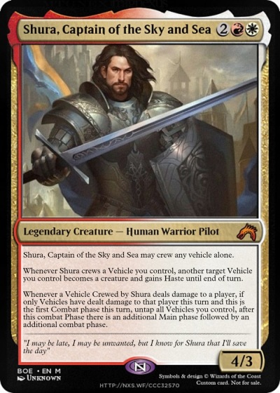 MTGNexus - Shura, Captain of the Sky and Sea