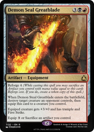MTGNexus - Demon Seal Greatblade