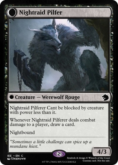 MTGNexus - Daylight Robber // Nightraid Pilfer