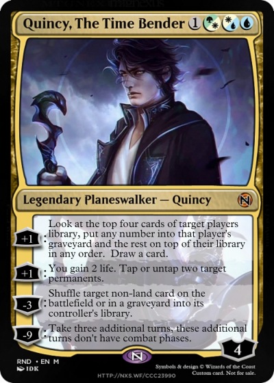 MTGNexus - Quincy, The Time Bender