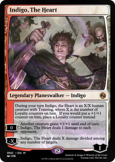 MTGNexus - Indigo, Future Hero