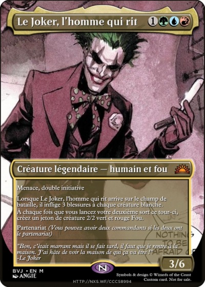 MTGNexus - Le Joker, l'homme qui rit