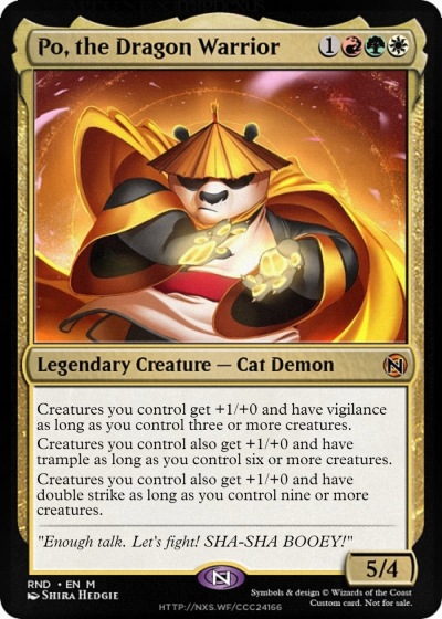 MTGNexus - Po, the Dragon Warrior