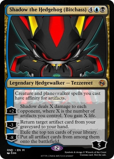 MTGNexus - Shadow the Hedgehog (Bitchass)