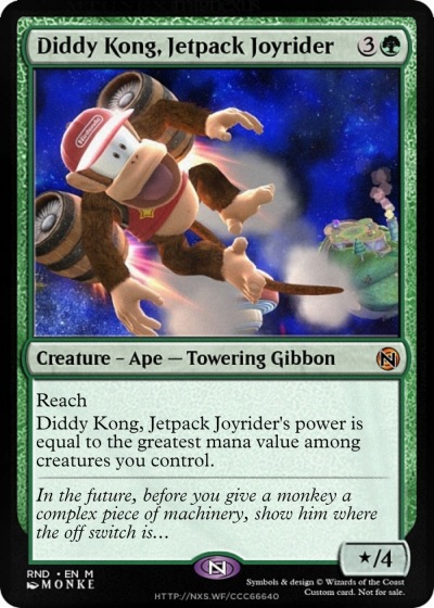 MTGNexus - Diddy Kong, Jetpack Joyrider