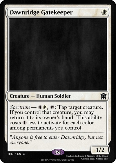 MTGNexus - Dawnridge Gatekeeper