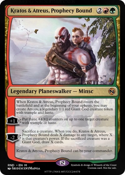 MTGNexus - Kratos & Atreus, Prophecy Bound