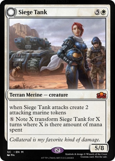 MTGNexus - Siege Tank // Siege Mode