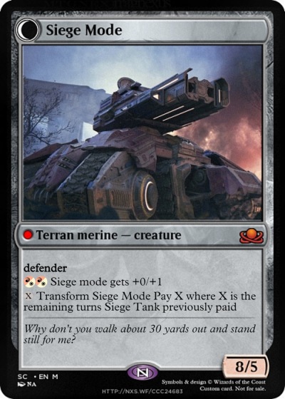 MTGNexus - Siege Tank // Siege Mode