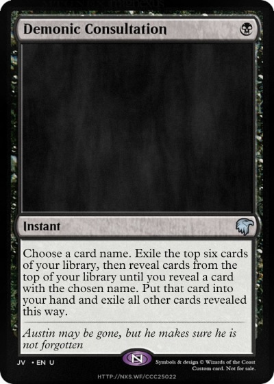 MTGNexus - Demonic Consultation