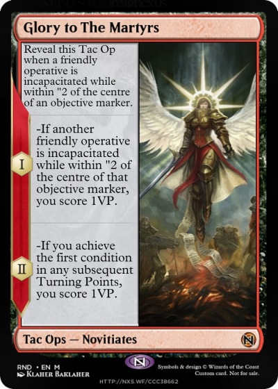 MTGNexus - Glory to The Martyrs