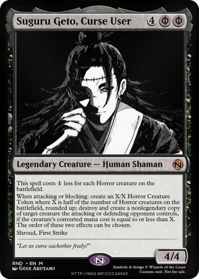 MTGNexus - Suguru Geto, Curse User