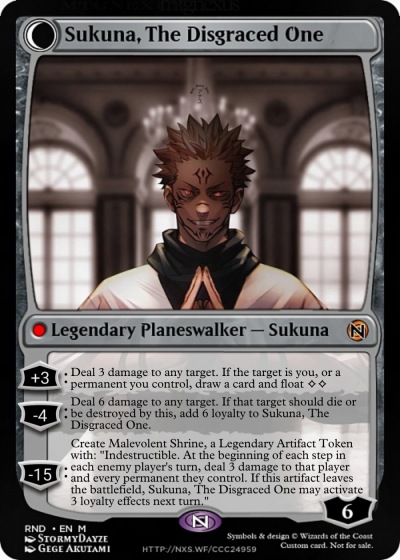 MTGNexus - Finger Bearer // Sukuna, The Disgraced One