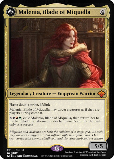 MTGNexus - Malenia, Blade of Miquella // Malenia, Goddess of Rot