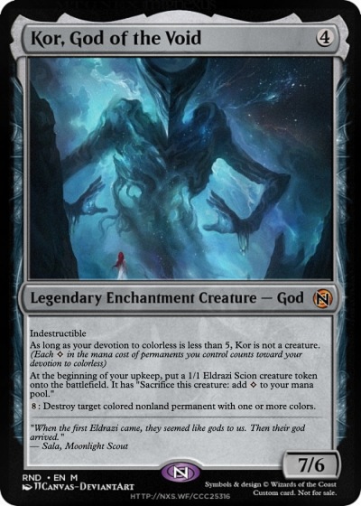MTGNexus - Kor, God of the Void