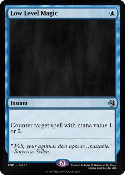 MTGNexus - Low Level Magic