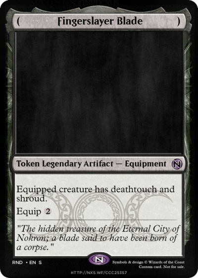 MTGNexus - Fingerslayer Blade