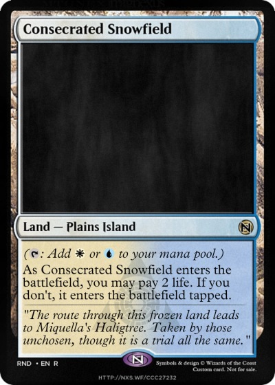MTGNexus - Consecrated Snowfield
