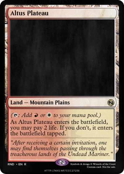 MTGNexus - Altus Plateau