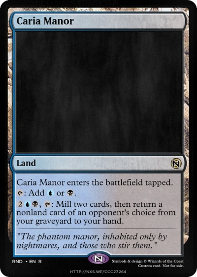 MTGNexus - Caria Manor