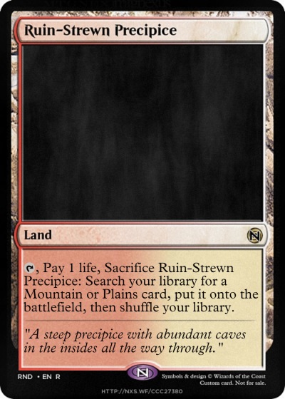 MTGNexus - Ruin-Strewn Precipice
