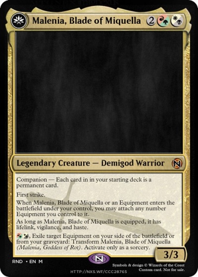 MTGNexus - Malenia, Blade of Miquella // Malenia, Goddess of Rot