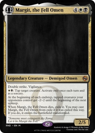 MTGNexus - Margit, the Fell Omen // Morgott, the Omen King