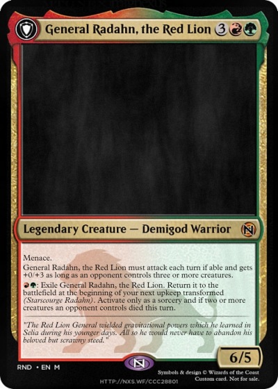 MTGNexus - General Radahn, the Red Lion // Starscourge Radahn