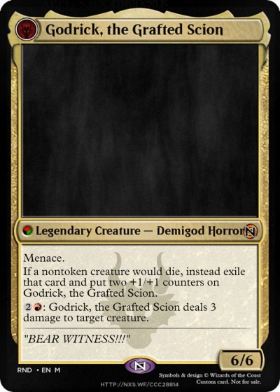 MTGNexus - Godrick, the Grafted // Godrick, the Grafted Scion