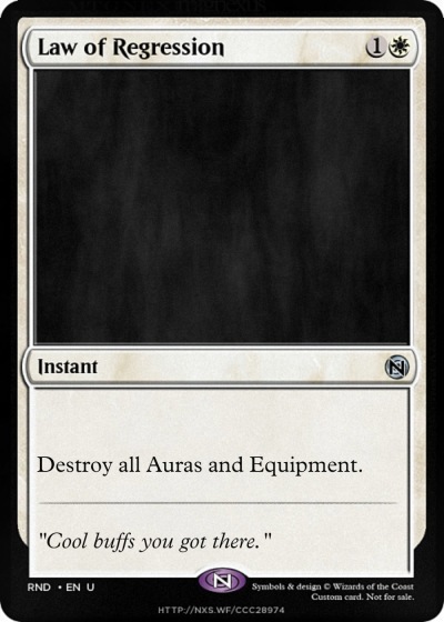 MTGNexus - Law of Regression