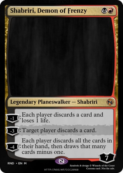 MTGNexus - Shabriri, Demon of Frenzy