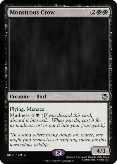 MTGNexus - Monstrous Crow