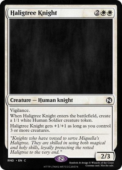 MTGNexus - Haligtree Knight