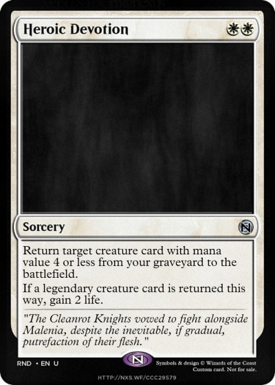 MTGNexus - Heroic Devotion