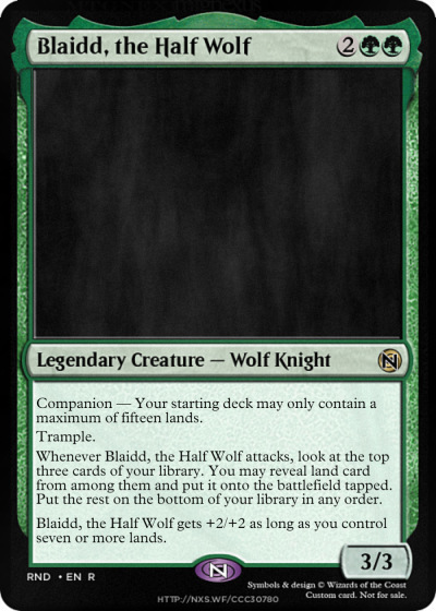MTGNexus - Blaidd, the Half Wolf