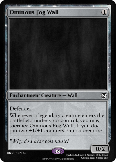 MTGNexus - Ominous Fog Wall
