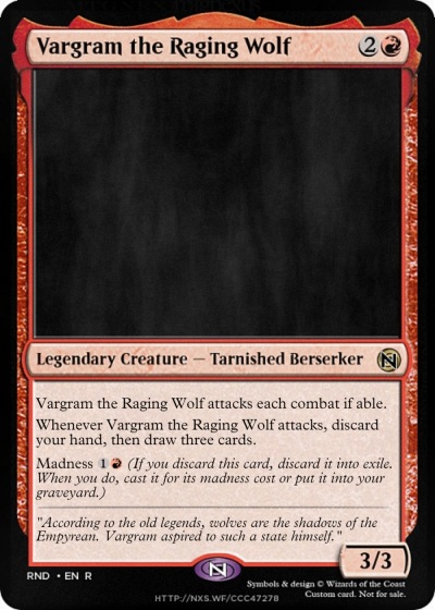 MTGNexus - Vargram the Raging Wolf