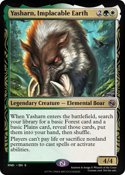 MTGNexus - Yasharn, Implacable Earth