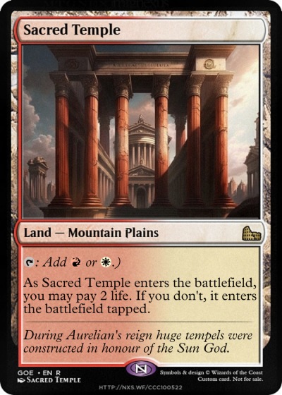 MTGNexus - Sacred Temple