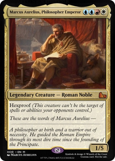 MTGNexus - Marcus Aurelius, Philosopher Emperor