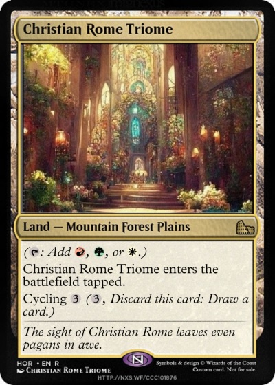 MTGNexus - Christian Rome Triome