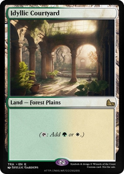 MTGNexus - Idyllic Courtyard